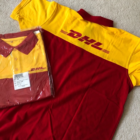 DHL | Tops | Dhl Polo Uniform Streetwear Tokyo Japan Fashion | Poshmark